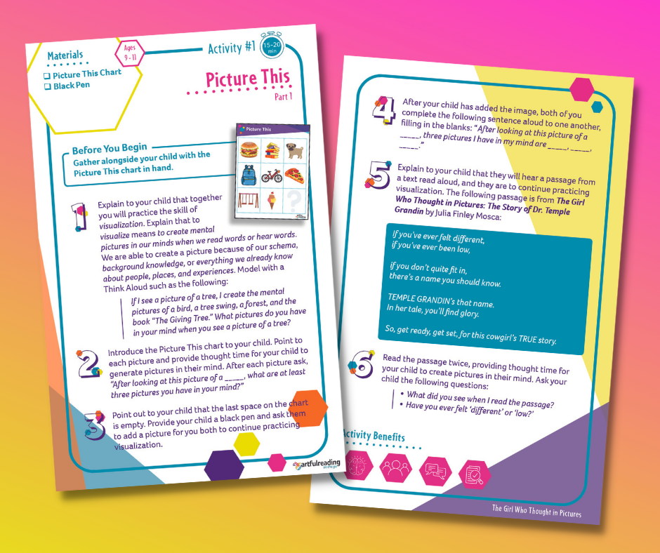 Ages 9-11: The Girl Who Thought in Pictures (AR on the Go) – ctlonline