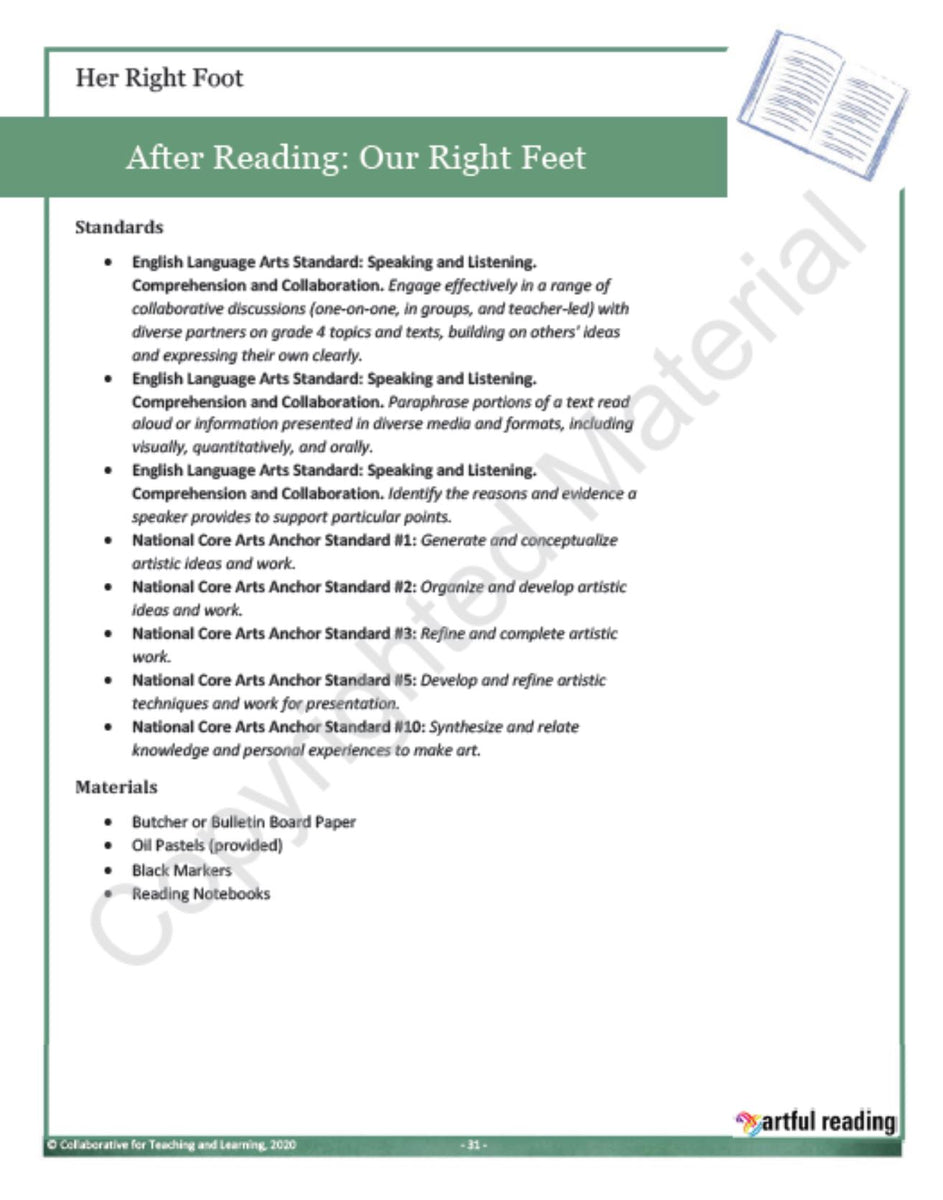 Her Right Foot (4th Grade: Series 2) – ctlonline
