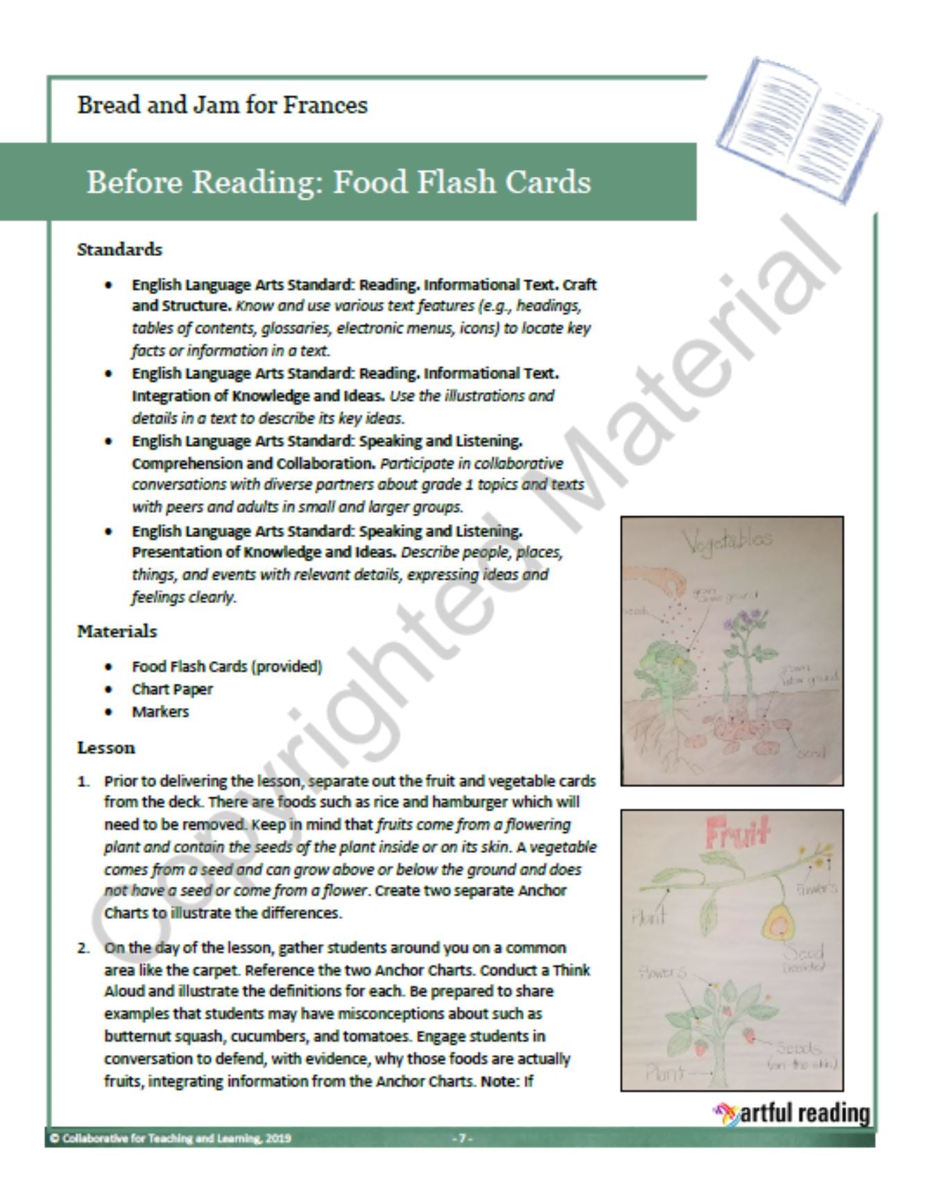 Bread and Jam for Frances (1st Grade: Series 2) – ctlonline