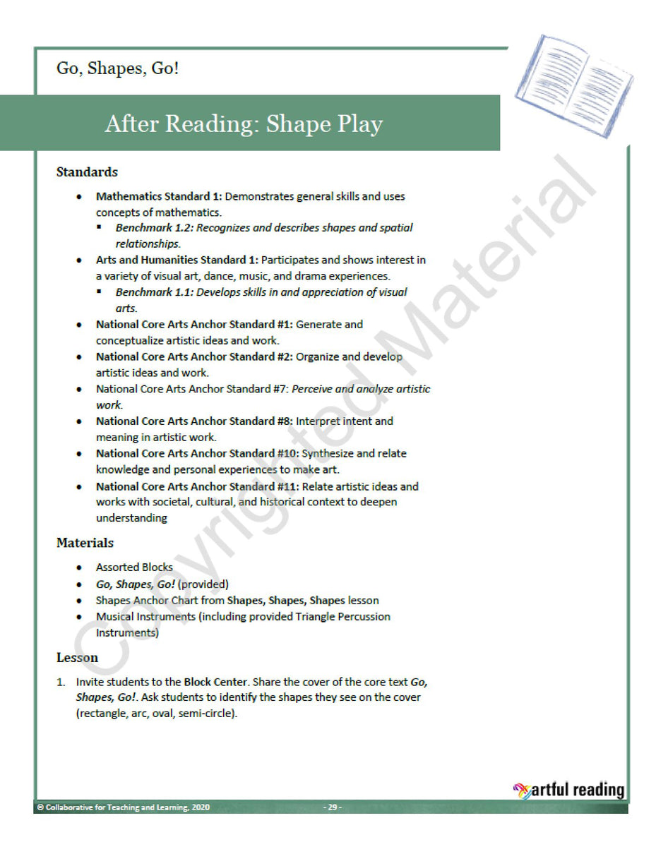 Go, Shapes, Go! (Preschool: Series 1) – ctlonline