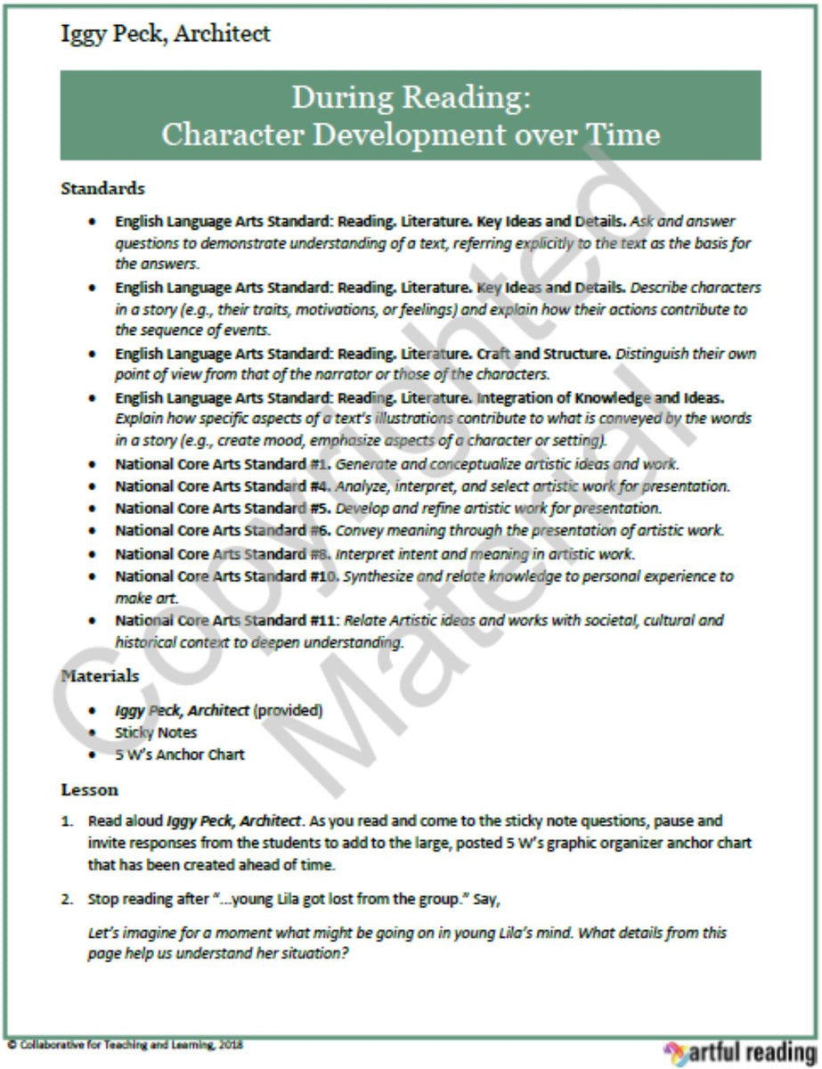 Iggy Peck, Architect (3rd Grade: Series 1) – ctlonline